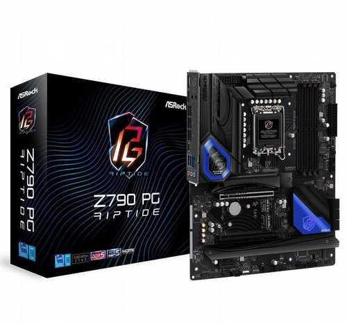 Материнская плата ASRock Z790 PG riptide, Socket 1700, IntelZ790, 4xDDR5-4800, hdmi+DP, 2xPCI-Ex16