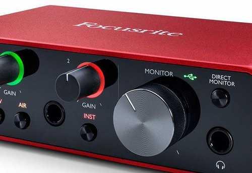 Focusrite Scarlett Solo 3rd Gen новая