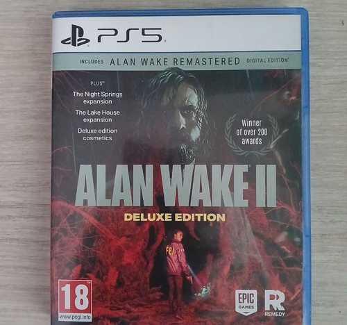 Alan wake 2 deluxe edition ps5