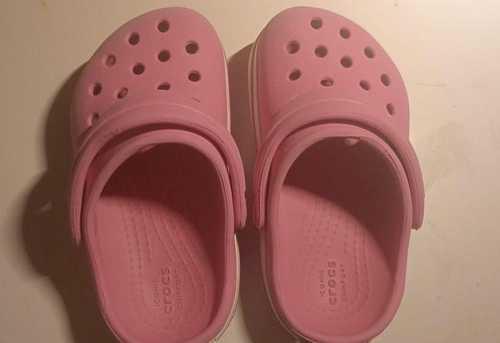 Crocs шлепанцы детские