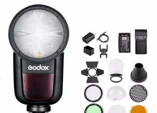 Godox V1 + VB26A + Ak-R1 набор