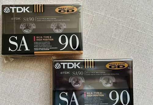 Аудиокассета TDK-SA 90