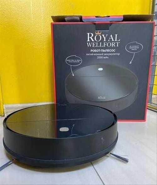 Royal Робот пылесос royal wellfort VT-33, черный