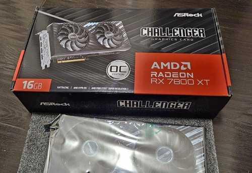 Видеокарта RX 7800 XT 16GB ASRock Challenger OC