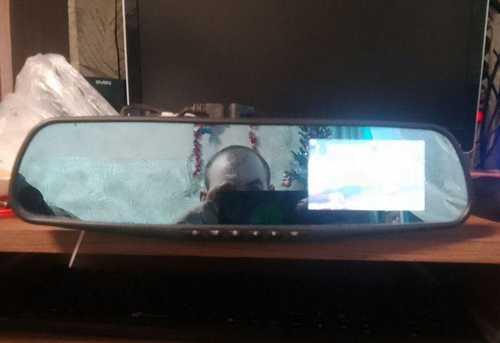 Зеркало заднего вида с видео регистратором