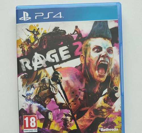 Rage 2 ps4 диск