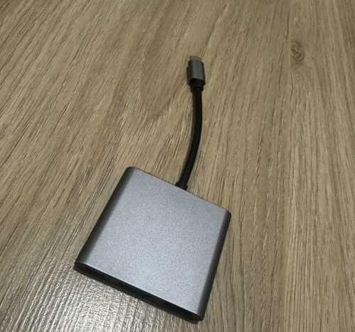 Адаптер (hub) type c/ hdmi/ usb 3.0