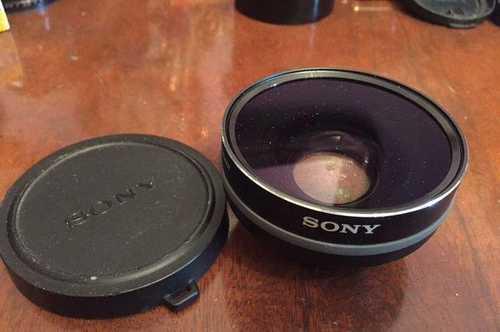 Объектива насадка Sony wide conversion lens X 0,7