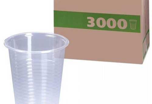 Одноразовые стаканы бюджет 200мл, комплект 3000 шт