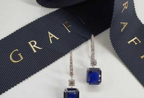 Золотые серьги Graff 0.45 ct