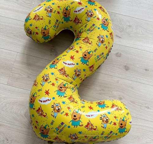 Воздушный шар Двойка