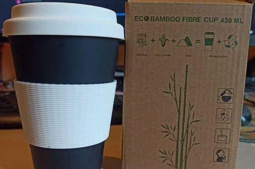 Бамбуковая эко-термокружка Eco Bamboo Fibre Cup