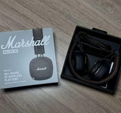 Наушники marshall major 4 коричневые оригинал