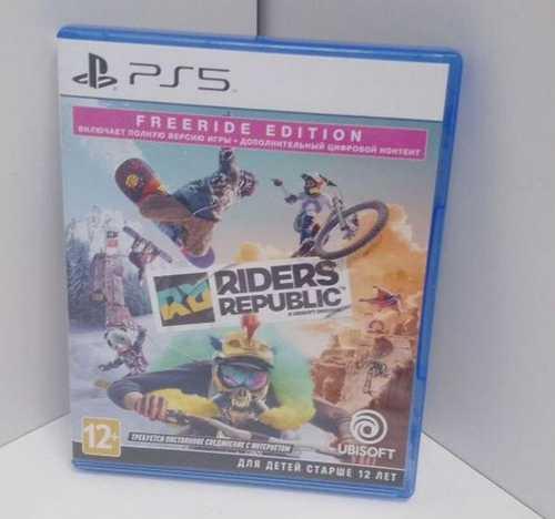 Игровые диски. Sony Playstation 5 Riders Republic