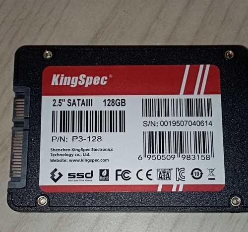 SSD KingSpec 128 Новый