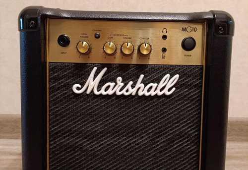 Marshall MG10g комбоусилитель для электрогитары
