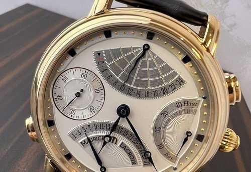 Maurice lacroix masterpiece retrograde 18K