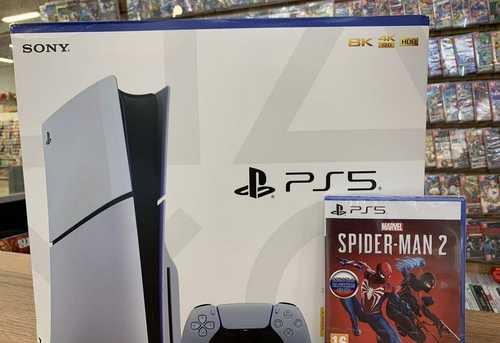 Sony PS5 Slim + Spider-Man 2