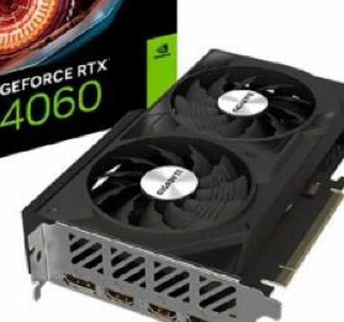Видеокарта RTX4060 windforce OC 8gb