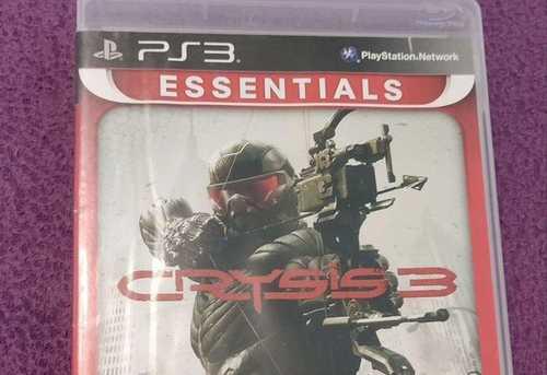 Игра на ps3 Crysis 3