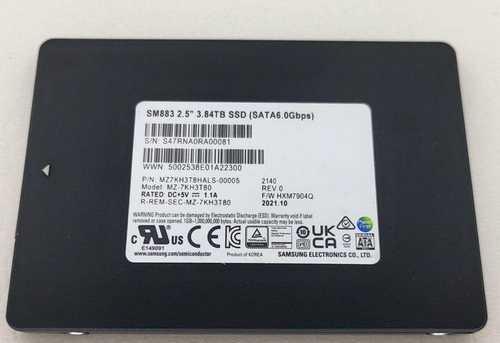 SSD Samsung SM883 3.84Tb MZ7KH3T8hals-00005