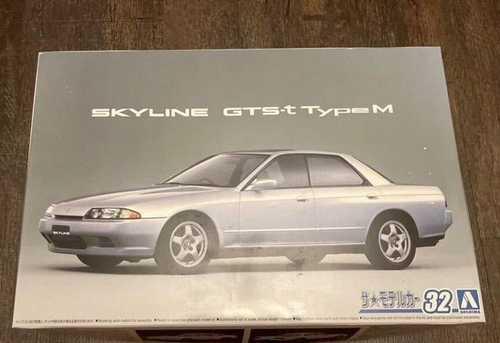 Сборная модель Nissan Skyline R32 GTS-T Aoshima