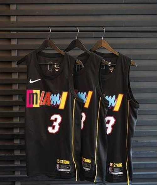 Баскетбольная Джерси майка Miami Heat NBA Nike