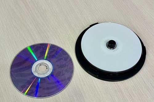 Диски DVD-R Verbatim Printable 4,7 гб 16x