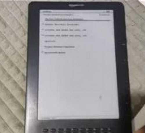 Электронная книга Amazon Kindle DX 9.7"