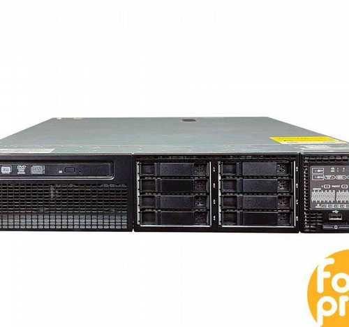 Сервер HP DL380p Gen8 8SFF 2xE5-2667 128GB, SATA