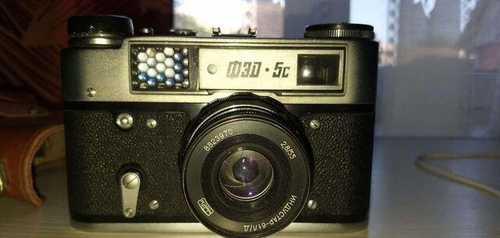 Плёночный фотоаппарат фэд-5c