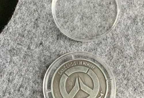Коллекционная монета Blizzard Overwatch