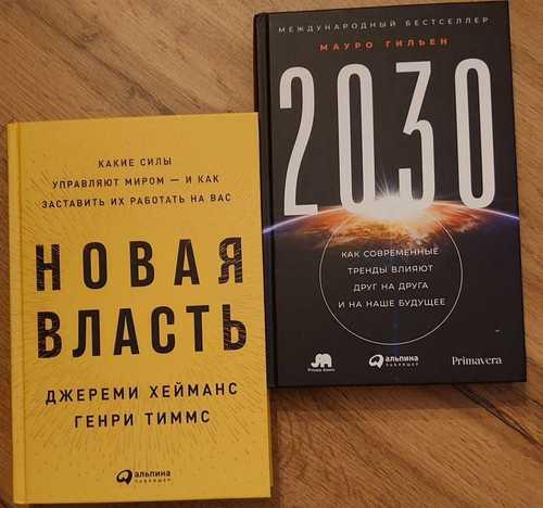 2Книги Альпина Новая власть 2030