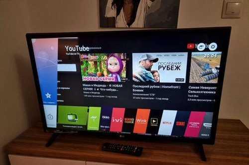 Телевизор LG 32 Full HD Smart TV Wi-Fi WebOS