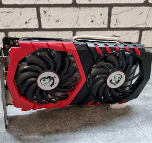 Видеокарта MSI GeForce GTX 1050 Ti Gaming X 4Gb