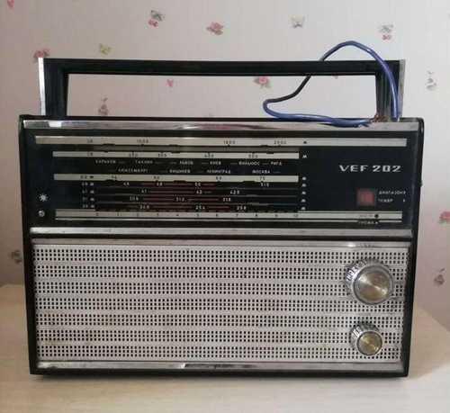 Радио VEF 202 СССР на запчасти