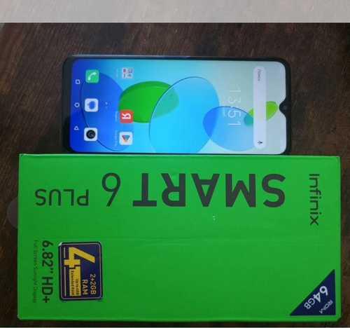 Infinix SMART 6 Plus, 2/64 гб