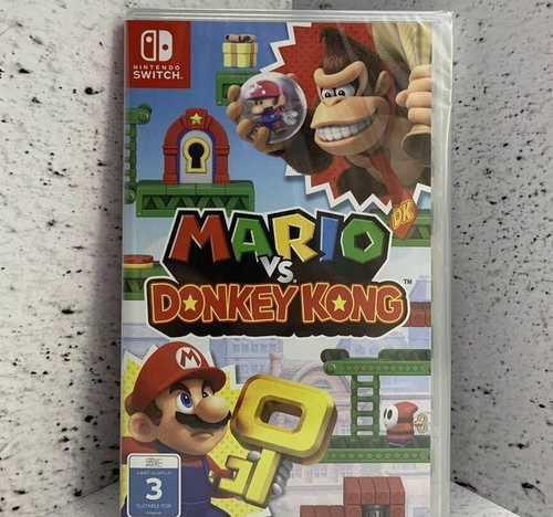 Mario vs Donkey Kong switch (англ)