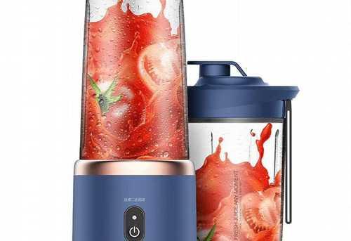 Portable blender DEM-NU06 Blue, 140W, 20000 rpm, v