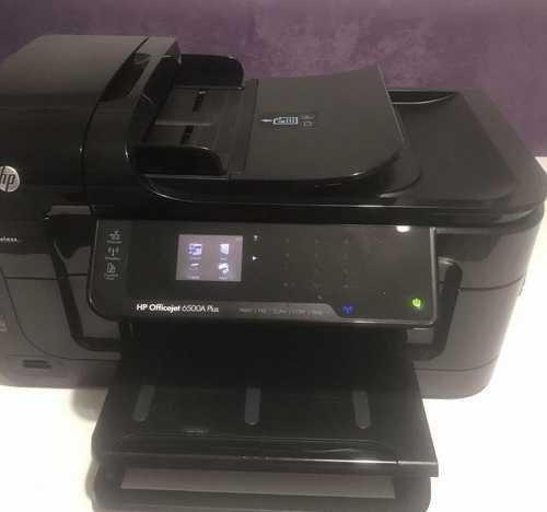 Цветной принтер мфу с снпч hp officejet 6500A plus