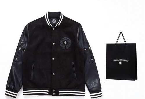 Бомбер комбинированный Chrome Hearts