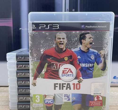 FIFA 10 русская версия PS3