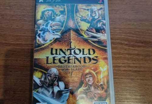 PSP Untold legends: Brotherhood of the blade