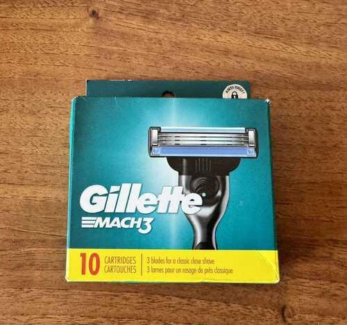 Лезвия для бритья Gillette Mach 3 США