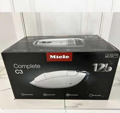 Пылесос Miele Complete C3 Silence, белый лотос