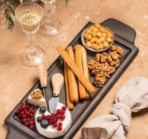 Поднос из дуба. Доска для подачи, новая