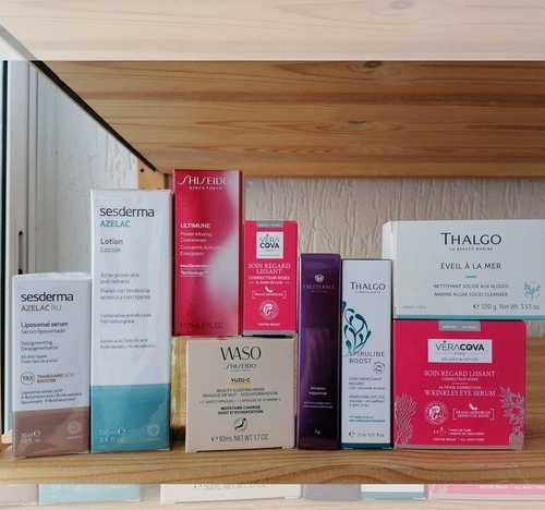 Thalgo, Sesderma, Shiseido