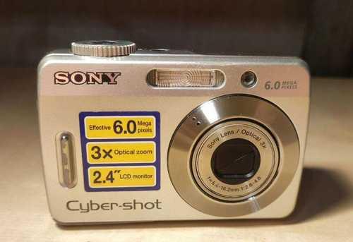 Компактный фотоаппарат sony cyber shot DSC-S500