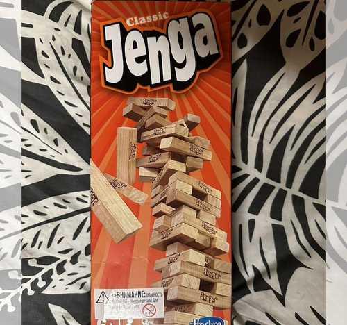 Настольная игра jenga, дженга hasdro