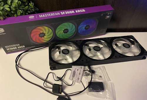 Вентиляторы cooler master SF360R argb